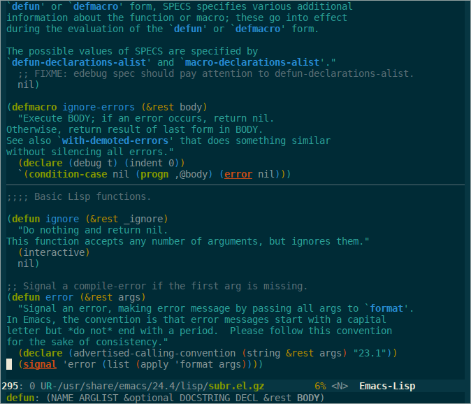 Form feed Display L Glyphs As Horizontal Lines